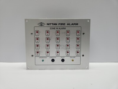 NITTAN FIRE ALARM PANEL | eBay