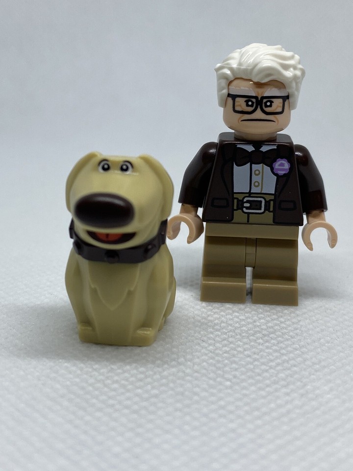 Lego Disney Up Carl Fredericksen And Dug Minifigures New From Set 43217 ...