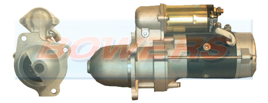 NEW STARTER MOTOR 12V 10 TOOTH DRIVE C/W DELCO REMY 28MT TYPE PERKINS ...