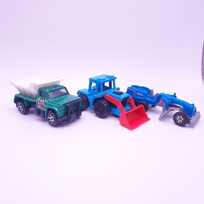Matchbox Construction Farm Vehicles Trucks Dump Truck Loader Roller | eBay