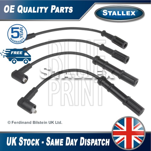 Fits Fiat 500 2007- 1.2 1.4 Ignition Leads Stallex 55195775 55195776 ...