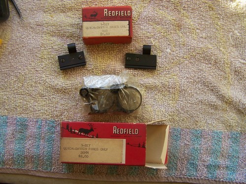 1903 Springfield Quick Switch Base & 26mm Rings *Redfield* NOS | eBay