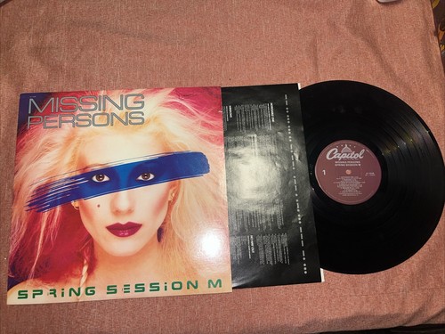 MISSING PERSONS - SPRING SESSION M Vinyl Lp 1982 Orig Inner Sleeve ...