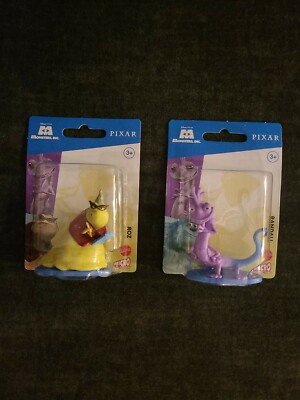 New Pixar MONSTERS, INC. Micro Collection Mini Figurine Toys - Lot of 2 ...