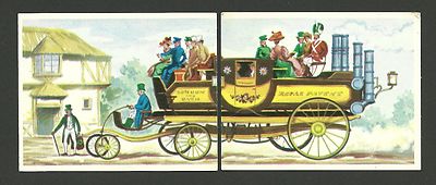 Auto Bus 1828 London Two Vintage Transportation Cards Spain #64-65 ...