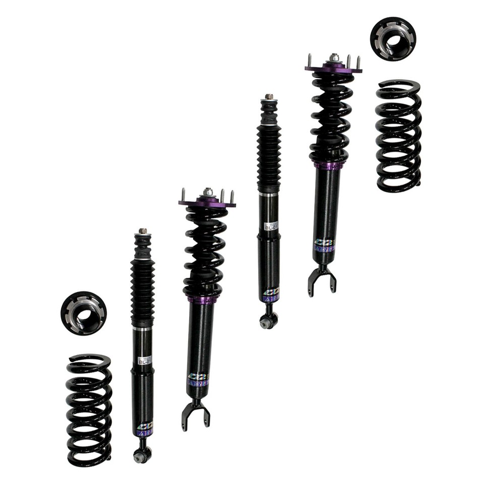 1998-2005 VW Volkswagen Passat Sedan FWD D2 Racing RS Coilovers Shocks ...