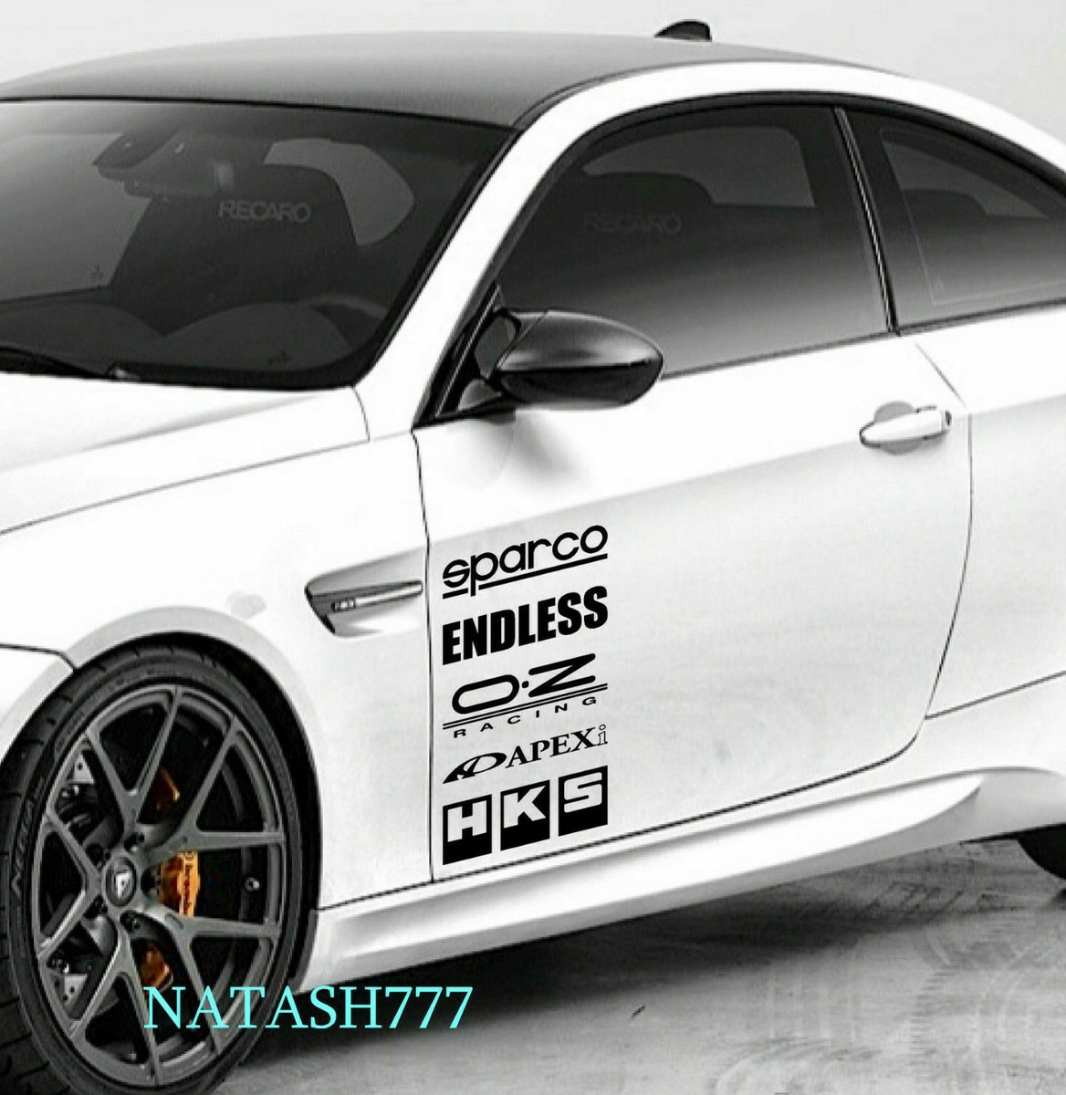 Racing Vinyl Stickers