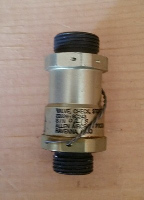 New Boeing C-17A aircraft check valve 17B2N9002-1 6C243 Allen Cargo ...