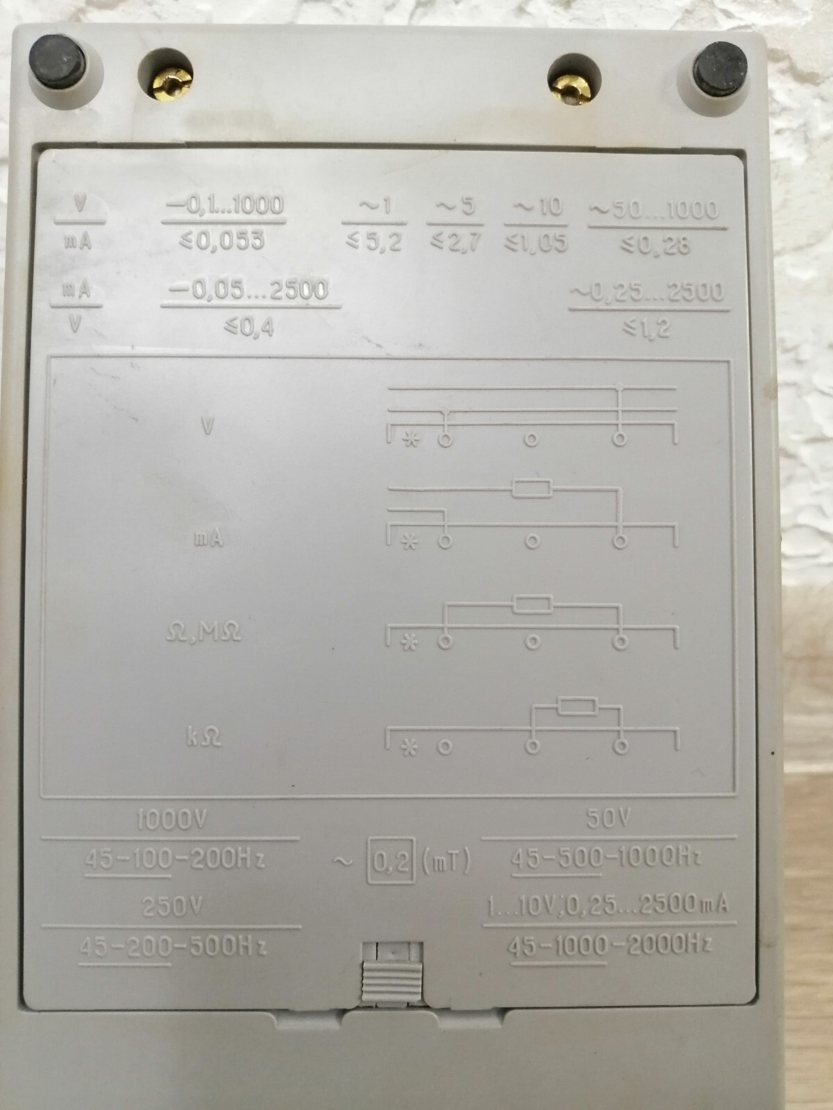 Soviet multimeter Device Old analogue multimeter Tester USSR Soviet С ...