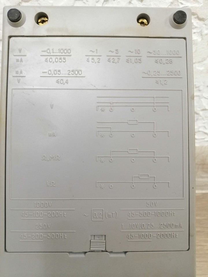 Soviet multimeter Device Old analogue multimeter Tester USSR Soviet С ...