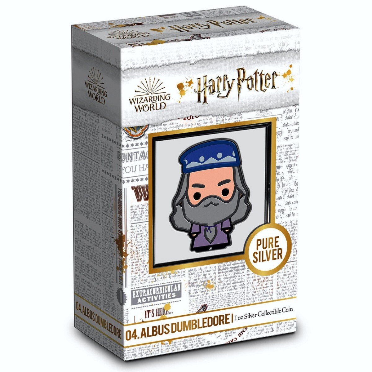 Albus Dumbledore chibi Harry Potter 1oz silver coin proof Niue 2020 | eBay