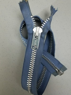 Vtg1970s TALON ZIPPER#10 SEPARATING(Jacket)Metal=20"ALUMINUM/POSTMAN ...