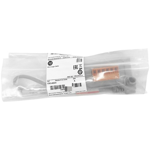 1PCS New Allen-Bradley 1763-NC01 /A MicroLogix DH-485 Comm Cable ...
