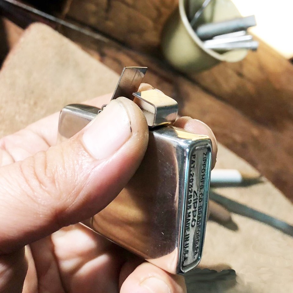 For Vintage Zippo Lighters early 1946, 1pc handmade 3 barrel hinges for ...