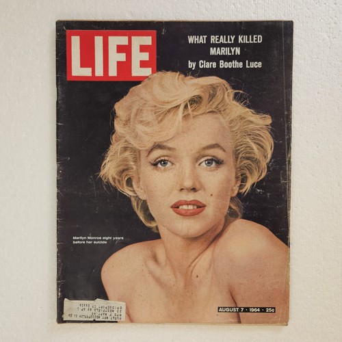 Vintage LIFE Magazine August 1964 Marilyn Monroe | eBay