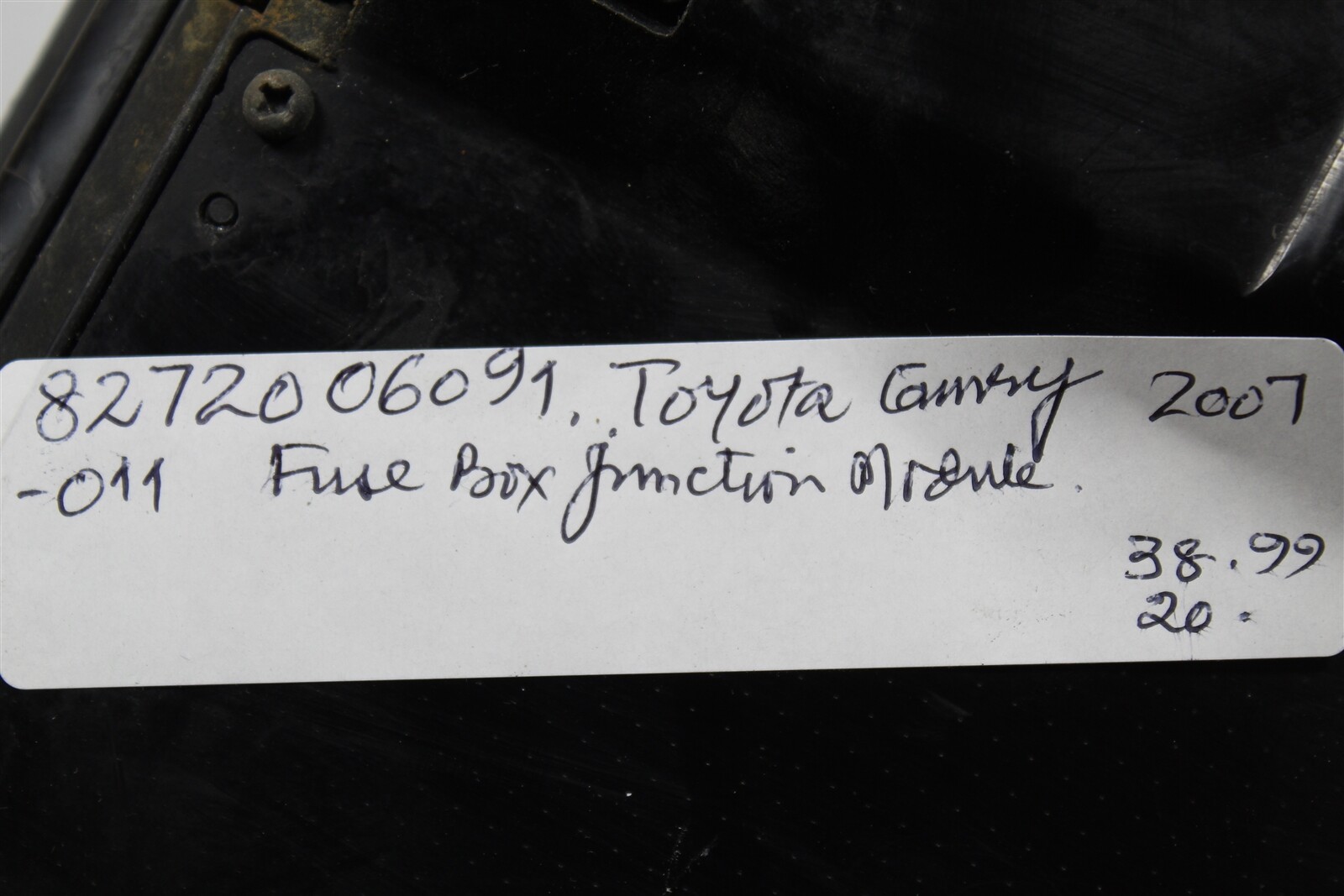 2010-2011 Toyota Camry Fuse Box Junction Oem 8272006091 Module 753 1C3 ...