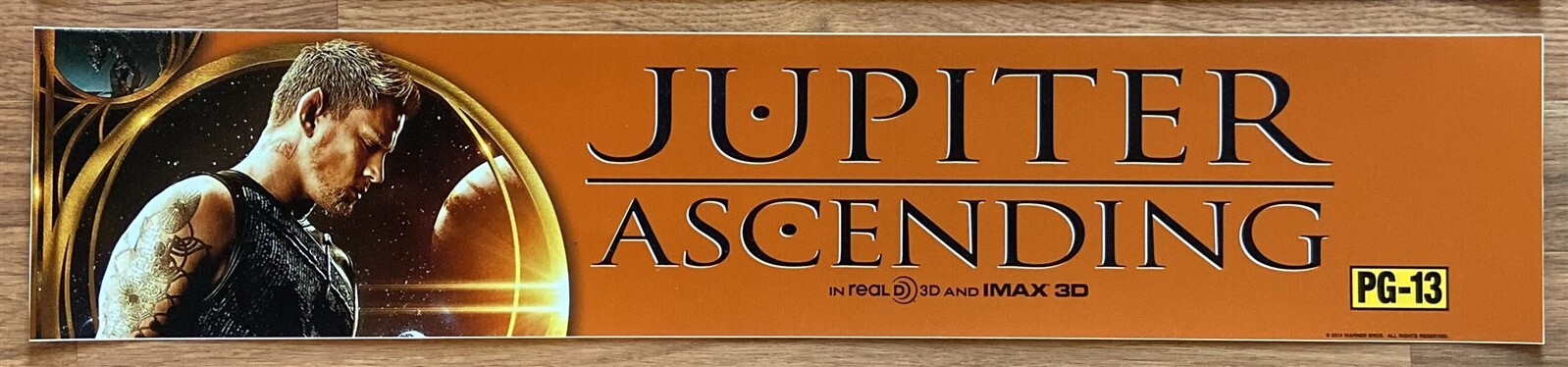 📽 3D IMAX Jupiter Ascending (2015) - Movie Theater Mylar / Poster 5x25 ...