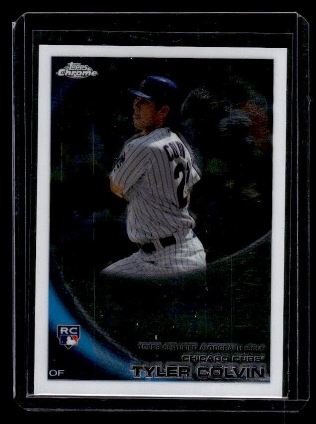 2010 Topps Chrome #181 Tyler Colvin Rookie Autograph | eBay