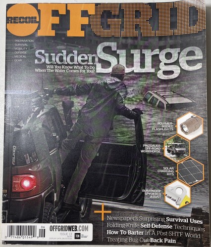 RECOIL OFFGRID Magazine 2016 Issue 13 Sudden Surge Flood Prepper Urban ...