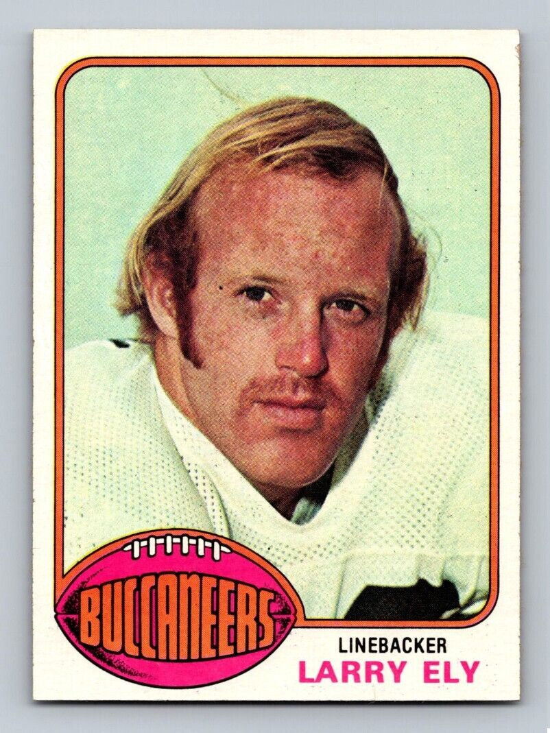 1976 Topps Football Card #243 - RC - LARRY ELY - Tampa Bay BUCCANEERS ...