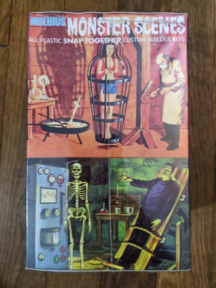 New Moebius Monster Scenes Dr Deadly Model Kit | eBay