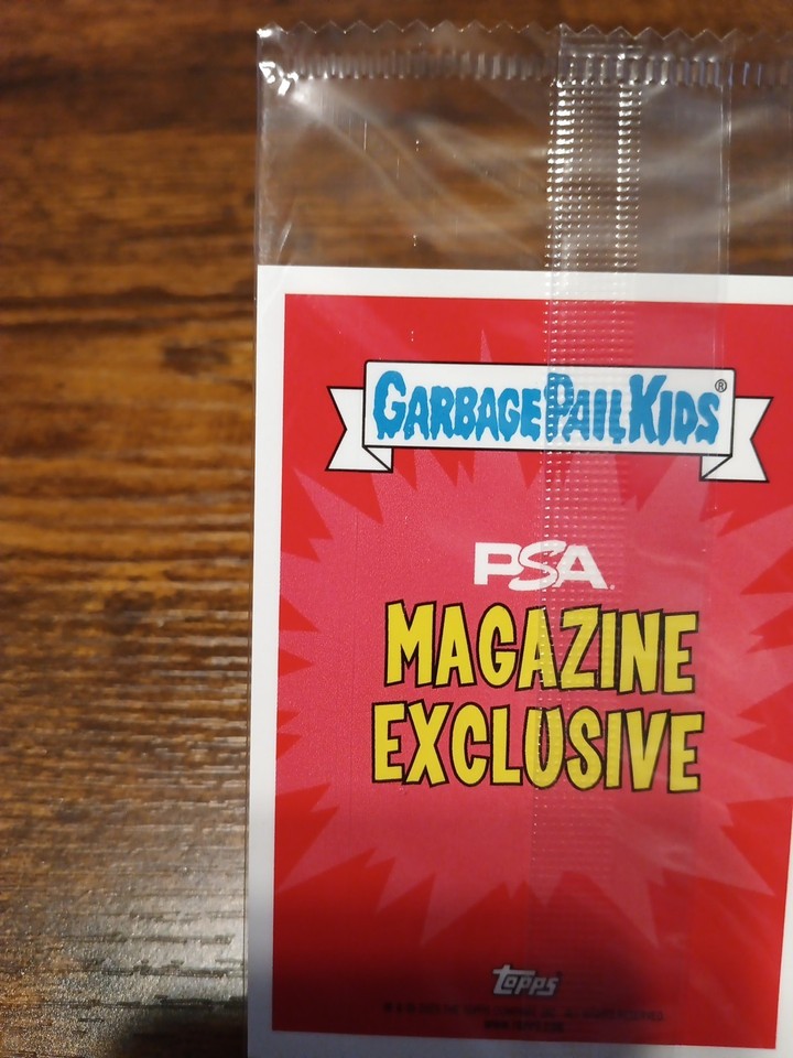 2025 Garbage Pail Kids Leg Up Lenny 40th Anniv Sealed PSA Magazine ...