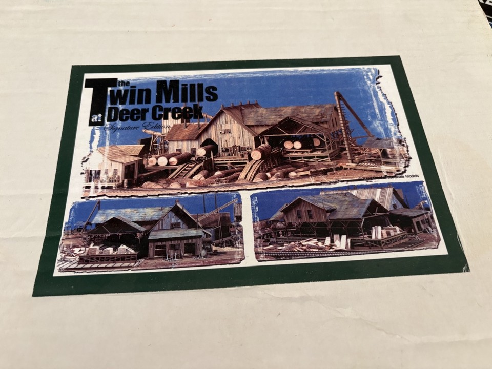 DDM-Sierra West Scale Models HO Scale Kit The Twin Mills at Deer Creek ...