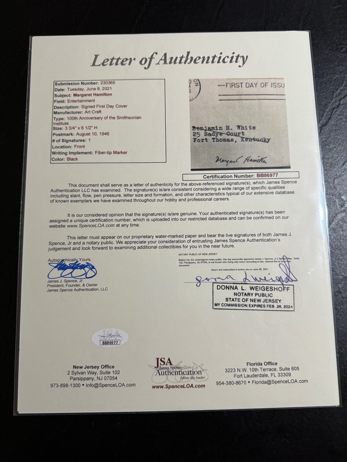 Margaret Hamilton Wicked Witch of the West Wizard Of Oz Autographed ...