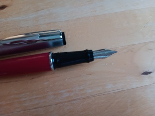 Stylo Plume Waterman Reflex custom rouge bordeaux burgundy red FP | eBay