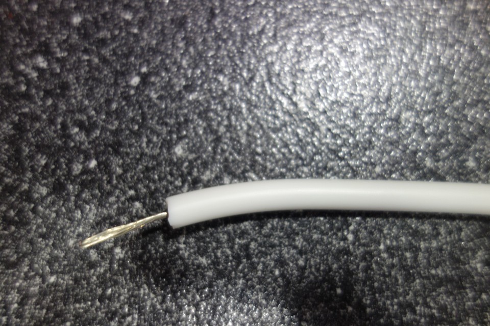 NEON GTO WIRE, WHITE High Voltage SILICONE Cable for Neon Transformer ...