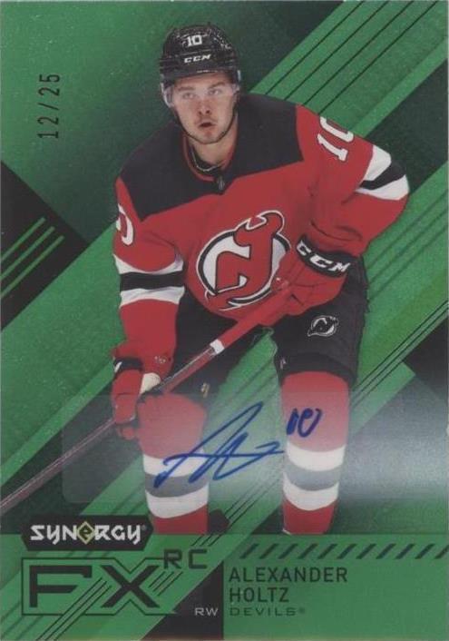 2021-22 Upper Deck Synergy - Synergy Fx Rookies Auto Alexander Holtz # ...