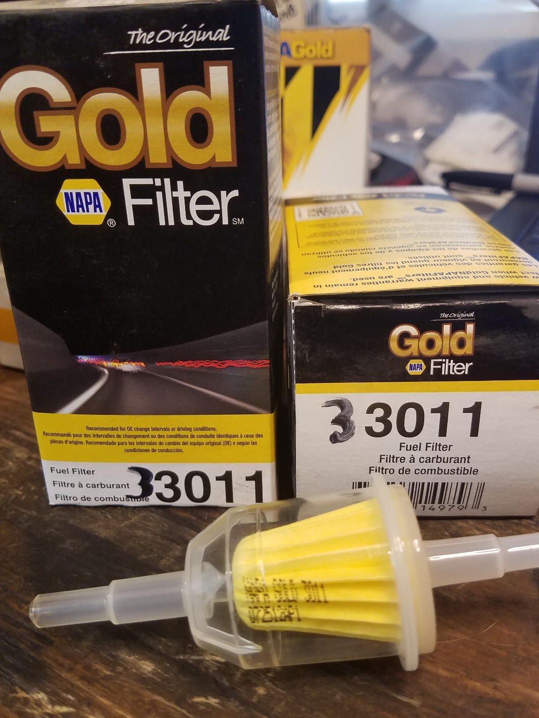 NAPA 3011 - Fuel filter cross reference