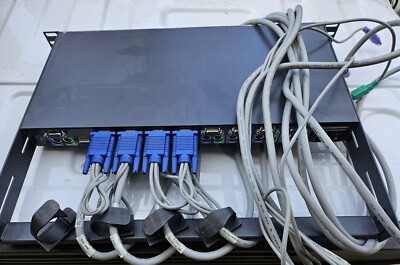 71PXP, 023EEH, 23EEH DELL 8 PORT KVM SWITCH RACK MOUNT | eBay