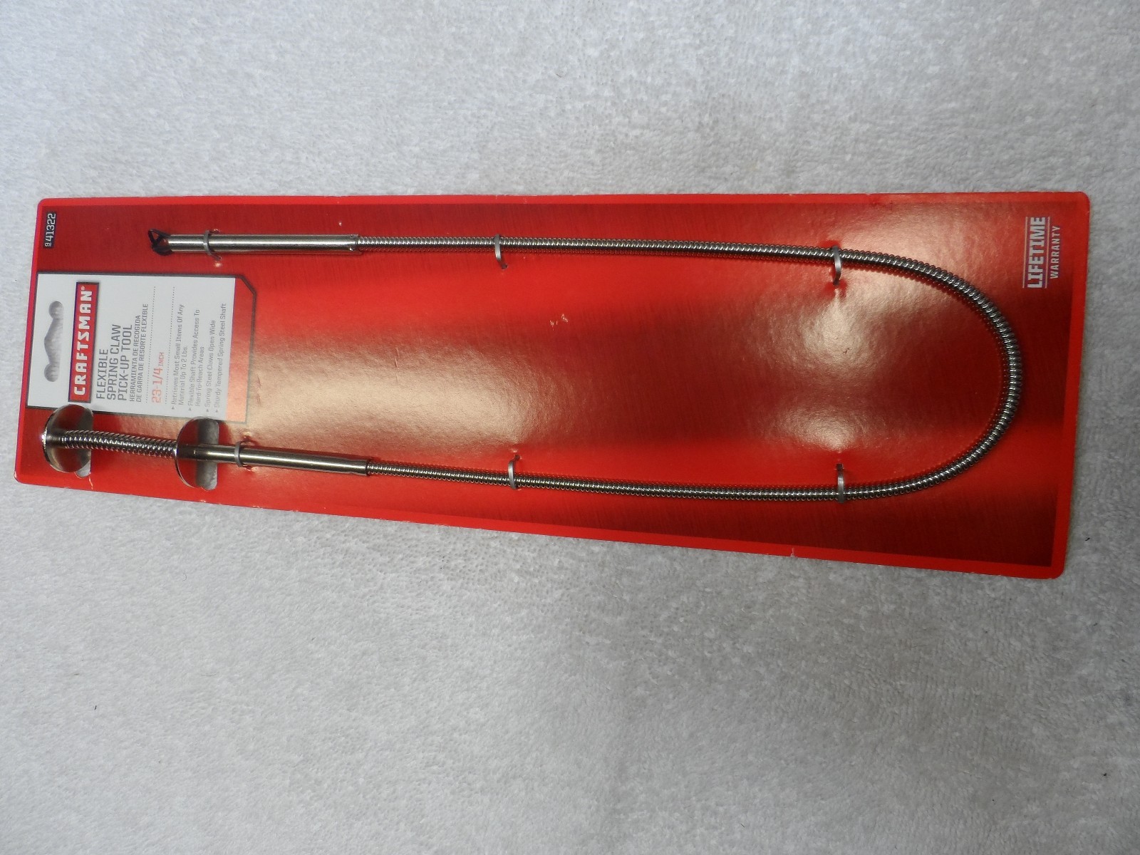 NOS Craftsman Flexible Spring Claw Pick-up Tool 41322 Magnet Made in ...