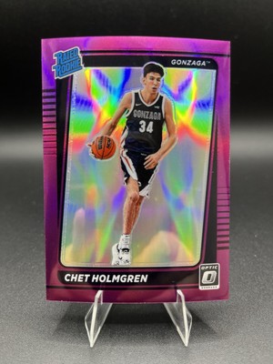 2022-23 Chronicles Draft Picks Optic Purple Prizm Chet Holmgren Rated ...