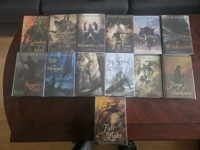 Malazan Book Of The Fallen Subterranean Press Complete Set | eBay