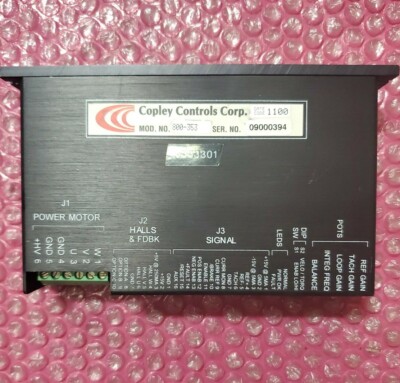 COPLEY CONTROLS CORP Brushless Servo Amp 800-353 | eBay