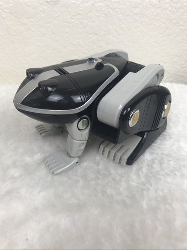 Mighty Morphin Power Rangers Deluxe Ninja Megazord Black Frog Zord 1995 ...