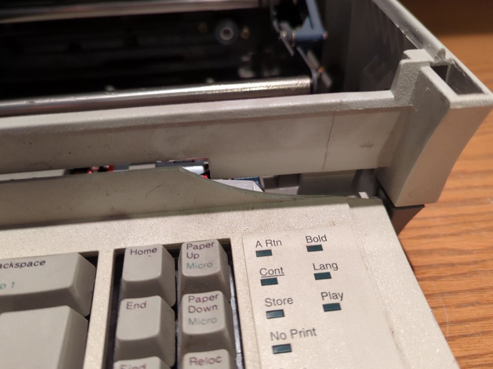 IBM Wheelwriter 3000 Electronic Typewriter - Works Great! | eBay