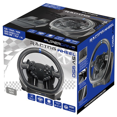 Superdrive Lenkrad Racing Wheel SV950 PC/PS4/Xbox One Subsonic ...