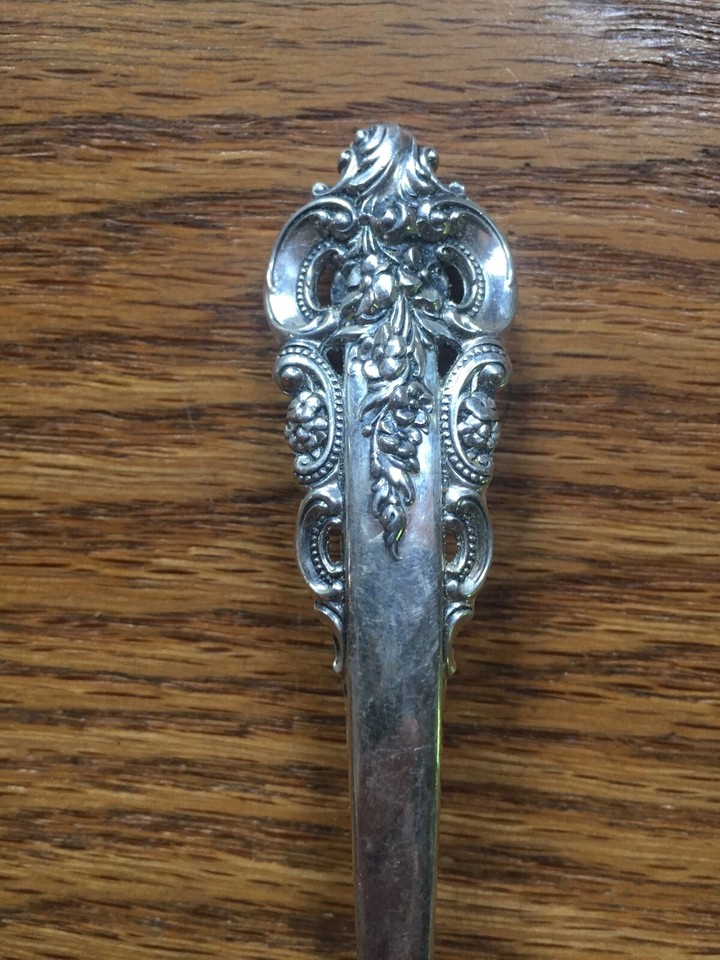 Grande Baroque by Wallace Sterling Gravy Ladle | eBay