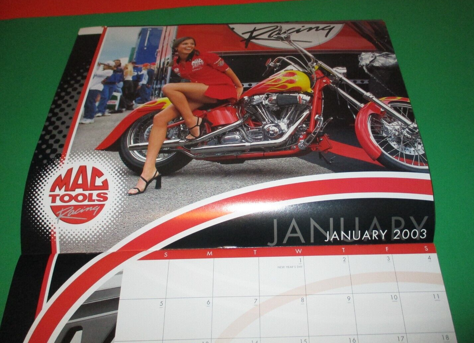 2003 Mac Tools Racing Calendar 14 x 11 Street Rods Cars Vintage Sealed ...