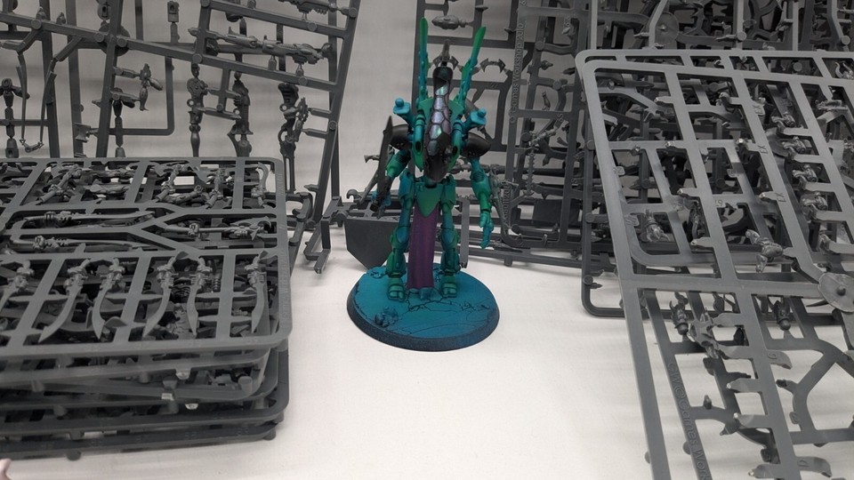 Eldar Aeldari Lot, Wave Serpent, War Walkers, Wraith guard, Warhammer ...