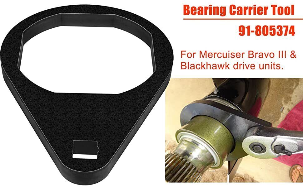91-805374 Bearing Carrier Tool for Mercruiser Bravo Three 3 & Blackhawk ...