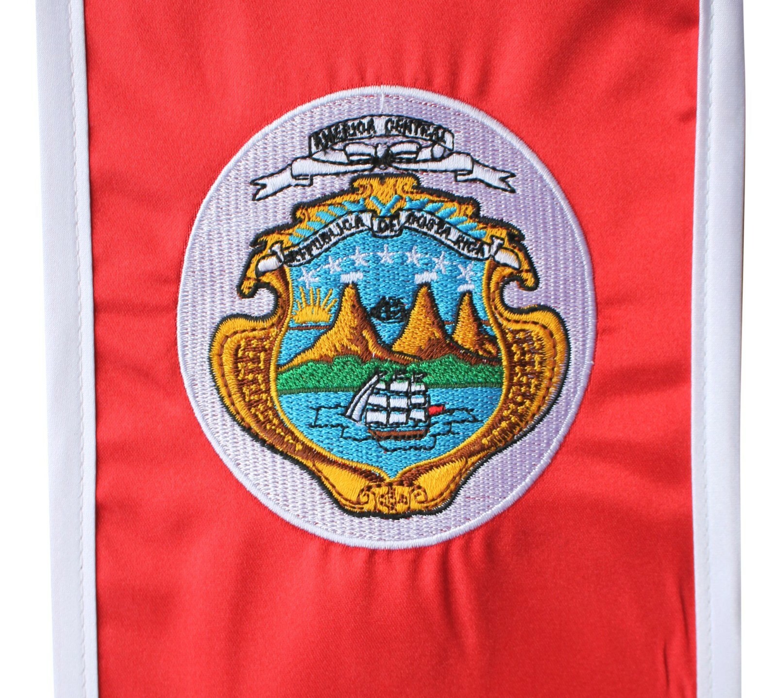 COSTA RICA Flag Graduation Sash Scarf Stole Ethnic Studies Latino | eBay