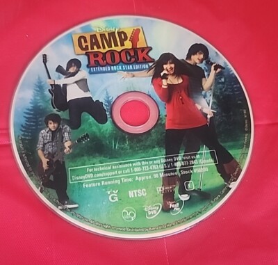 Disney Camp Rock TV Series EXTENDED ROCK STAR EDITION DVD DISC ONLY | eBay