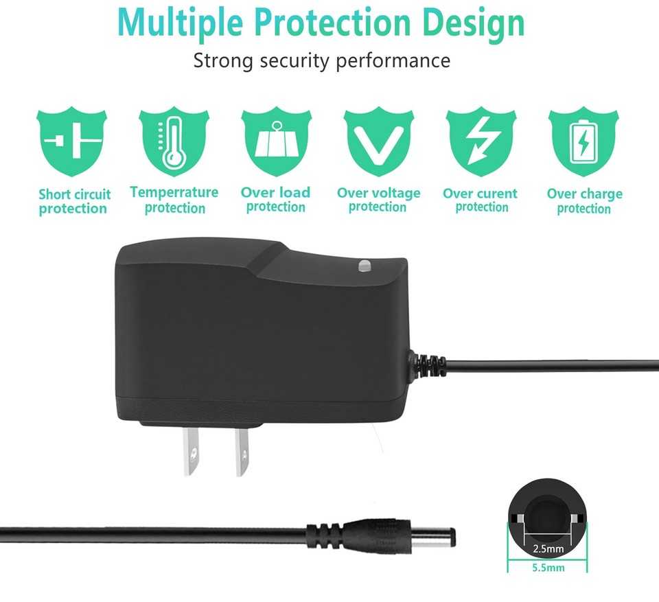 5V 1A DC Power Supply Adapter 5W AC/DC Charger AC 100V-240V to D C 5 ...