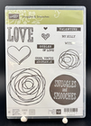 Stampin’ Up! Snuggles & Smooches 140326 Photopolymer Stamp Love ...