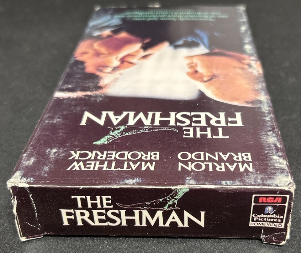 The Freshman VHS Marlon Brando Matthew Broderick Bruno Kirby Penelope ...