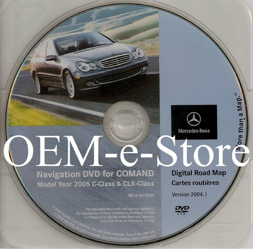 2005 Mercedes C230 C240 C320 C55 4Matic Coupe Sedan Wagon Navigation ...